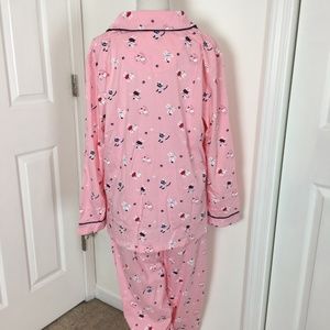 Intimates & Sleepwear | New Womens Pink Cats Pajama Set Large | Poshmark